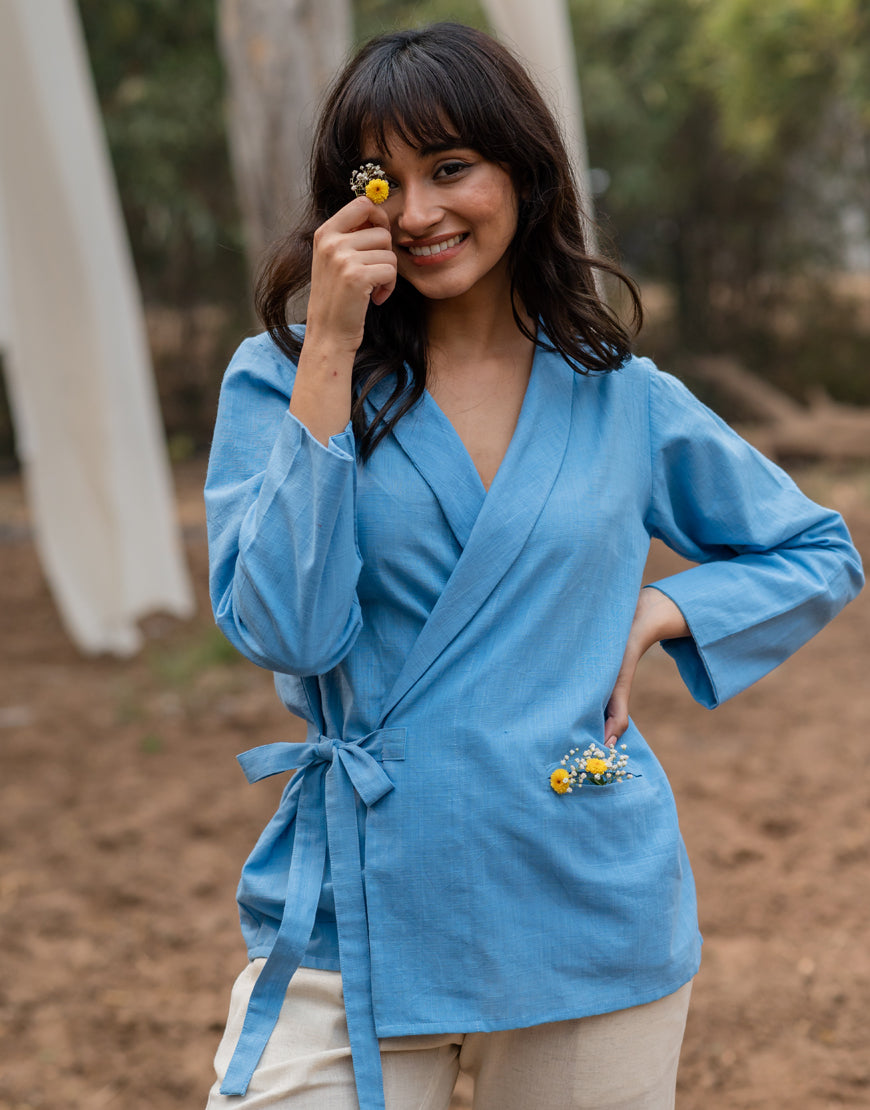 🔵 BLUE COLOR – HOUSE OF SHAILJA